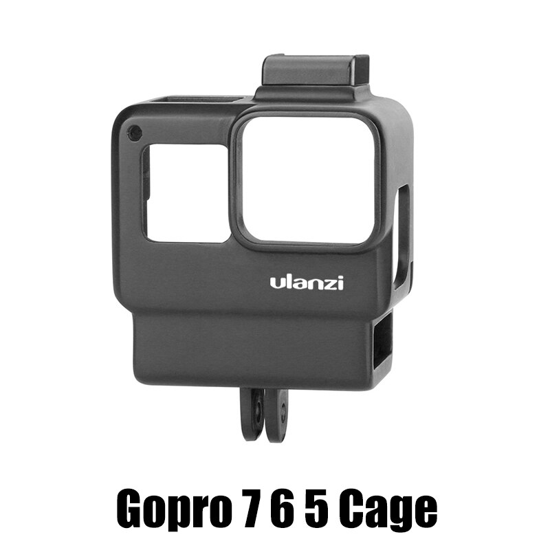 Go Pro Vlogging Setup Cage Double Cold Shoe Microp... – Grandado