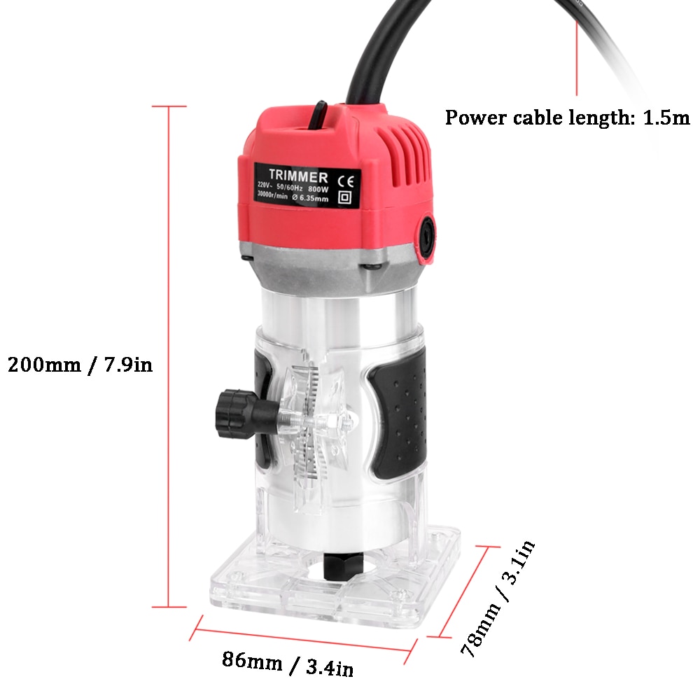 Multi-Function Woodworking Electric Trimmer Cutter... – Grandado