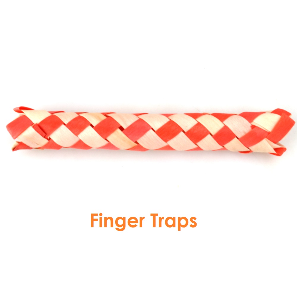 48pcs/1set Finger traps Party Favors for Kids Pina... – Vicedeal