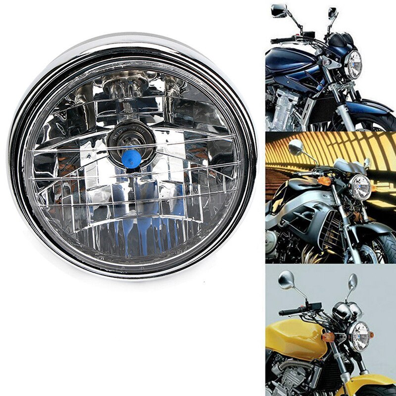 DC 12V Motorcycle Headlight Round H4 LED Head Lamp – Grandado