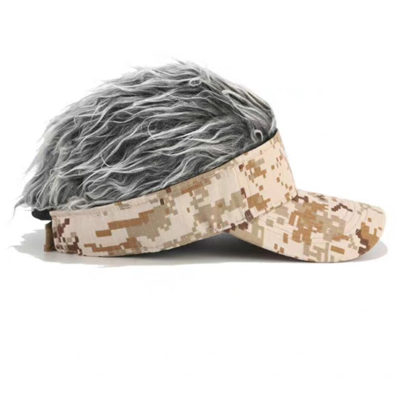 Wig hat cap men womenBaseball Cap Camo Sun Visor F... – Grandado