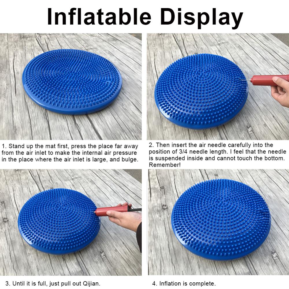 33cm Balance Cushion Yoga masaje Mat Balance Pad t... – Grandado