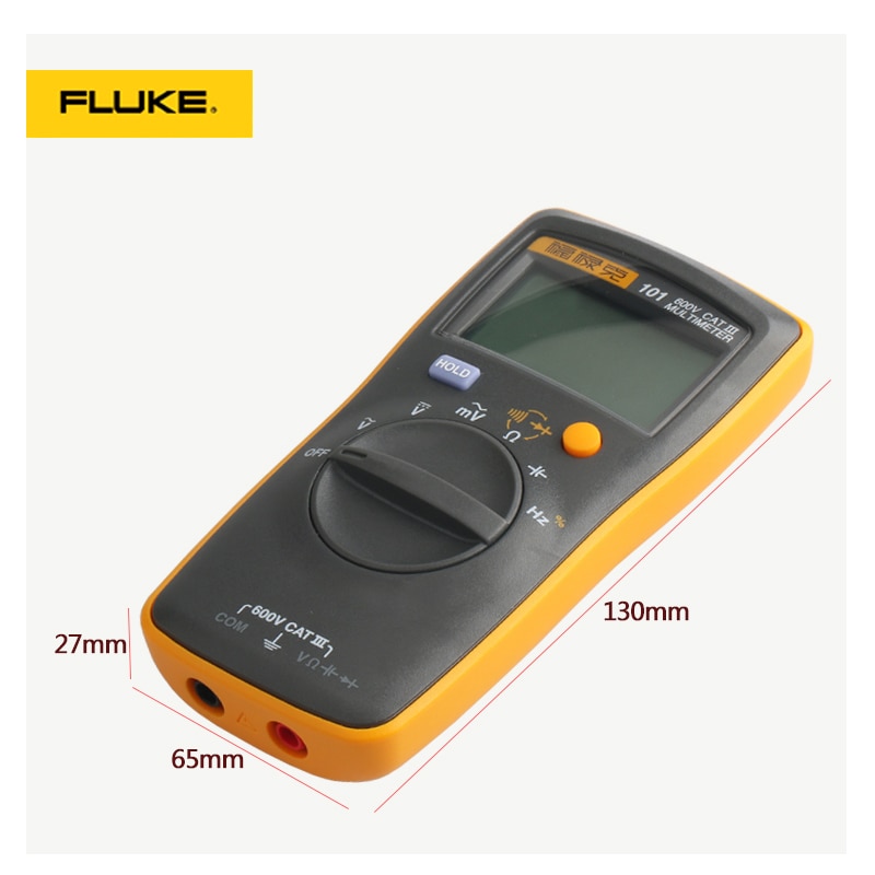 Fluke 101 Basic Palm-sized Mini Pocket auto range ... – Vicedeal