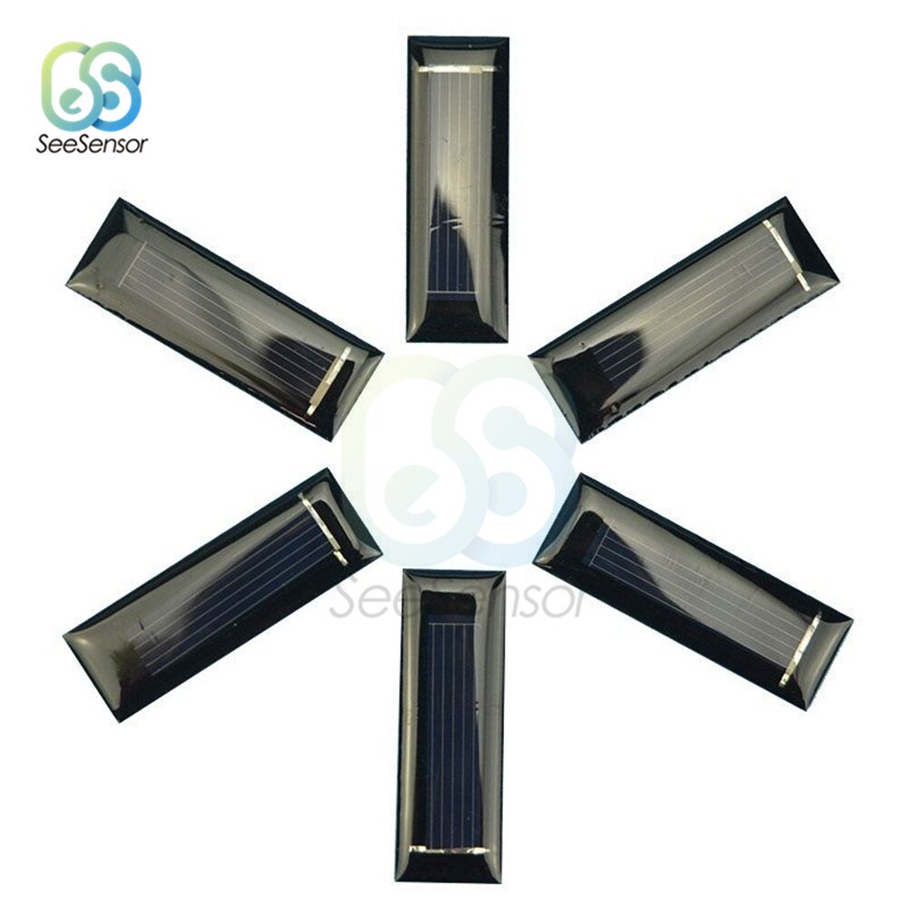 Mini Solar- Tafel DIY Solar- Zellen Zubehör Photovoltaik PV-Modul 0,5 V ...