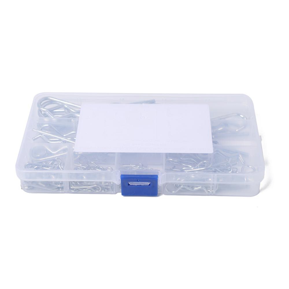 100 Carbon steel galvanized steel hairpin R pin/Cl... – Grandado