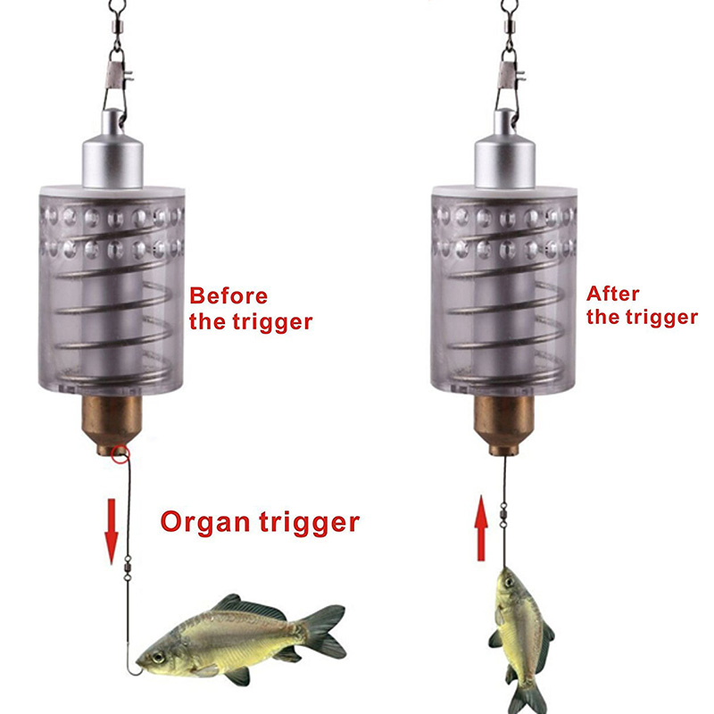 Outdoor Auto Fishing Feeder Trap Bait Box Full Aut... – Grandado