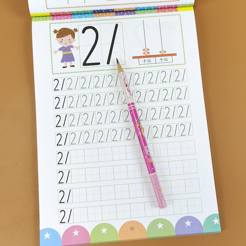 Children Learning Numbers 0-100 Handwriting Practi... – Grandado