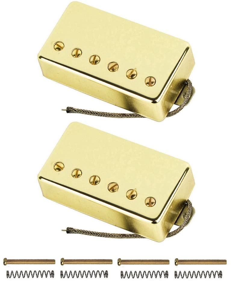 Alnico 5 Electric Guitar Humbucker Pickup Set Brid... – Grandado