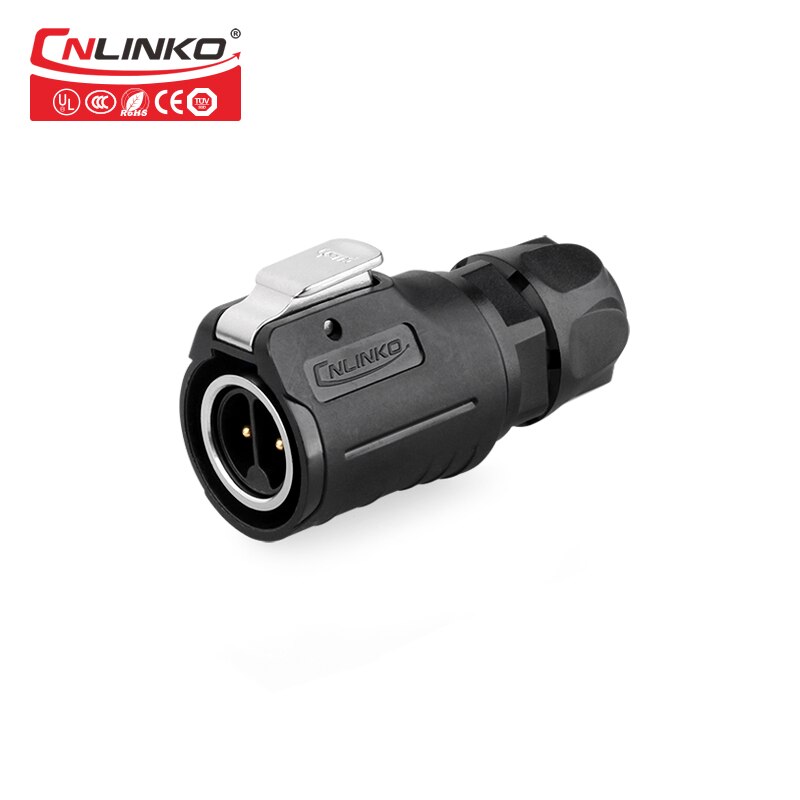 Cnlinko 2 Pin M20 Connector Man Vrouw Stekker en S... – Vicedeal