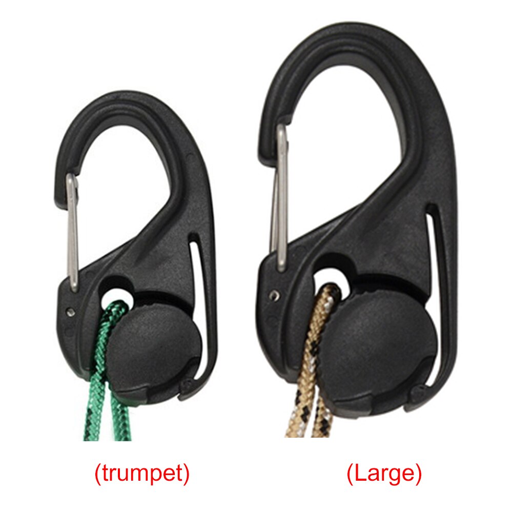 1 Pair Camping Tent Rope Buckle Outdoor Travel Hik... – Grandado