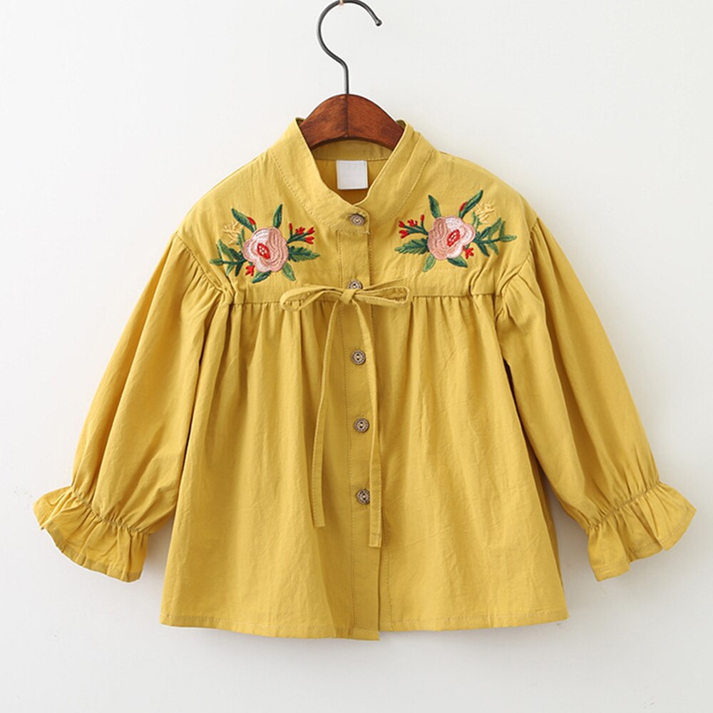 Babyinstar 3-10 Years Old Girls Blouses Long Sleev... – Grandado