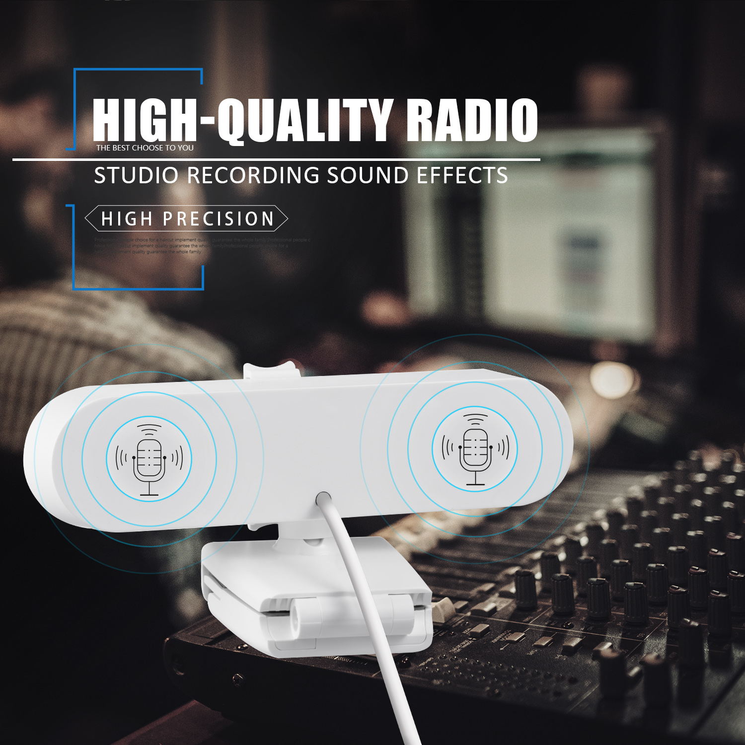 4K 2K Webcam Cover Auto Focus With Microphone 1k 1... – Grandado