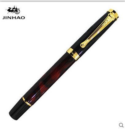 Jinhao 500 bolígrafo de lujo de metal blanco serie... – Grandado