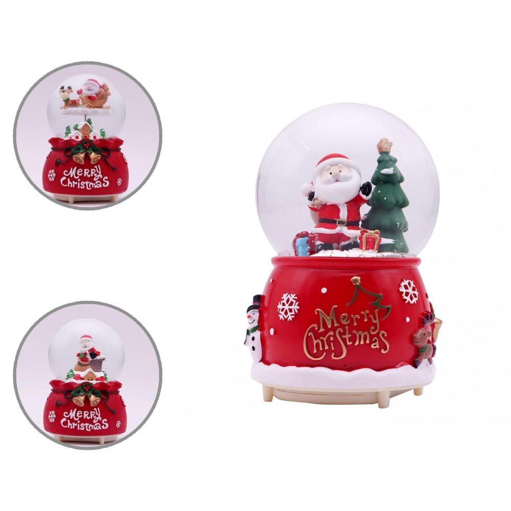 Miniature Decorative Glowing Crafts Music Snow Glo... – Vicedeal
