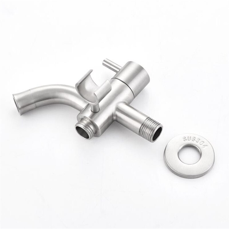 Wall Mounted Double Outlet Outdoor Garden Faucet B... – Grandado