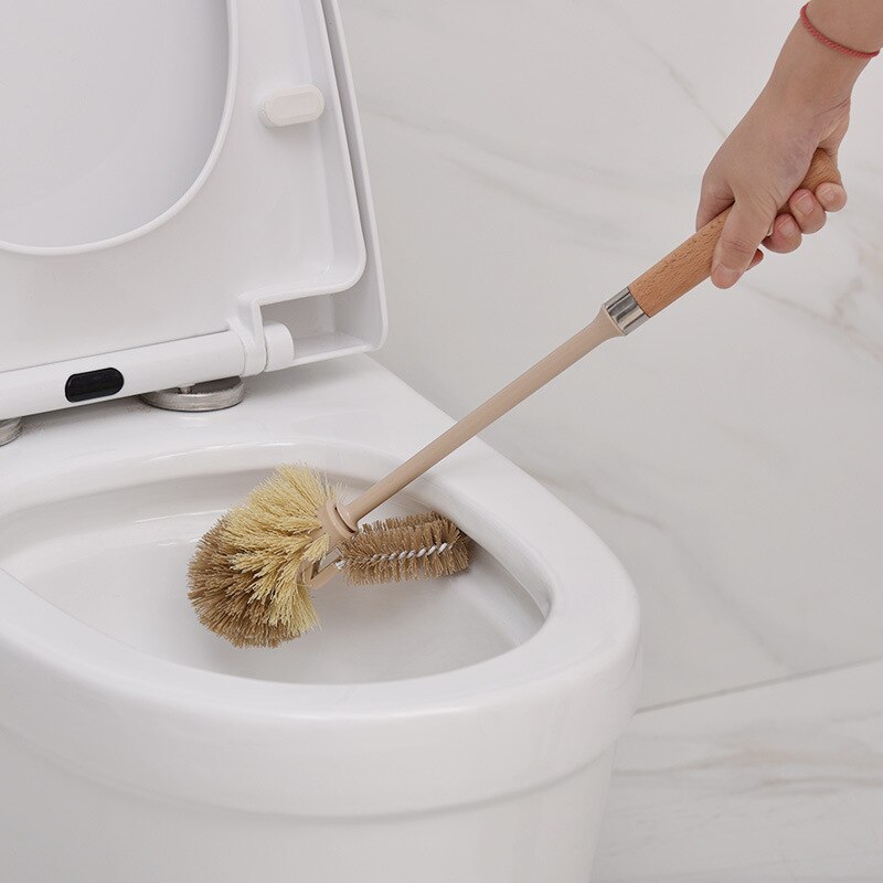 2 In 1 Siliconen Wc Borstel Dubbelzijdig Plastic C... – Grandado