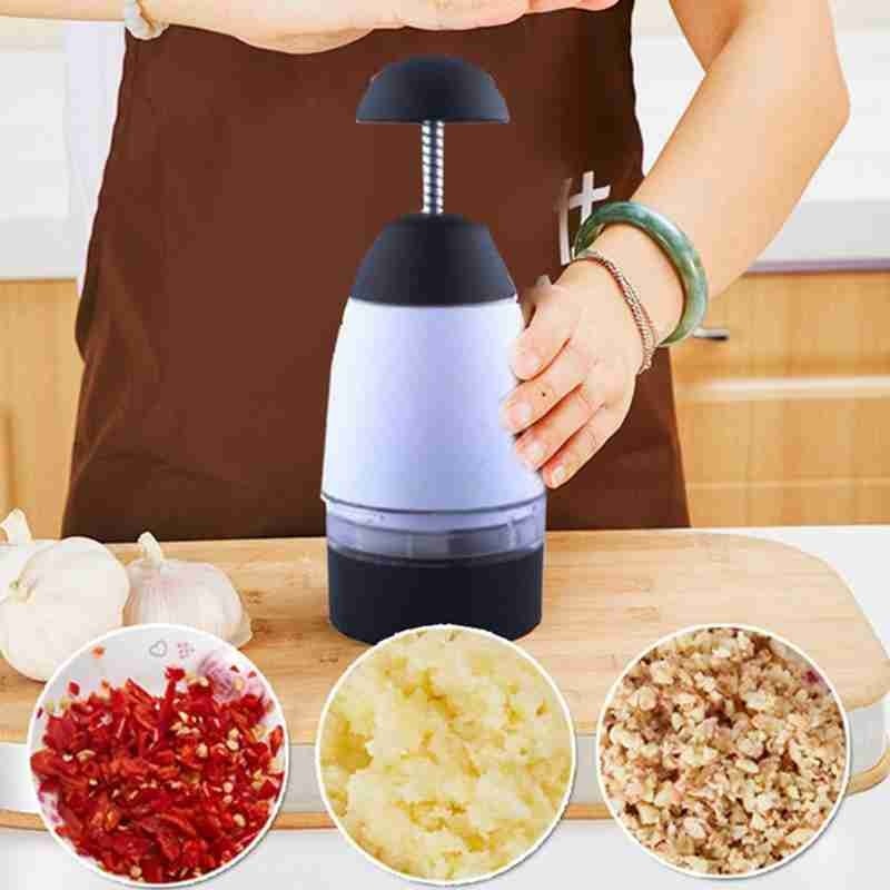 Stainless Steel Pound Garlic Onion Chopper Cutter ... – Vicedeal