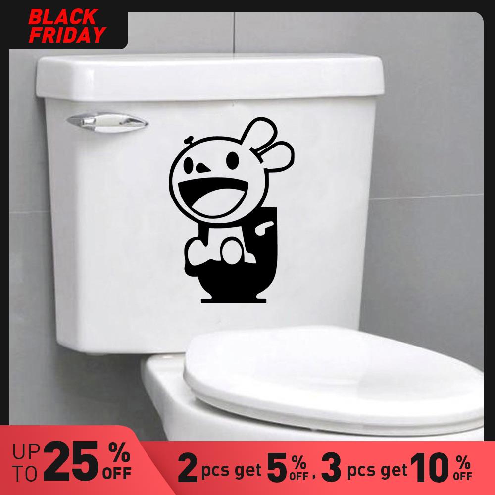 Diy WC0 For Bathroom Rooms Wall Sticker Pvc Remova... – Grandado