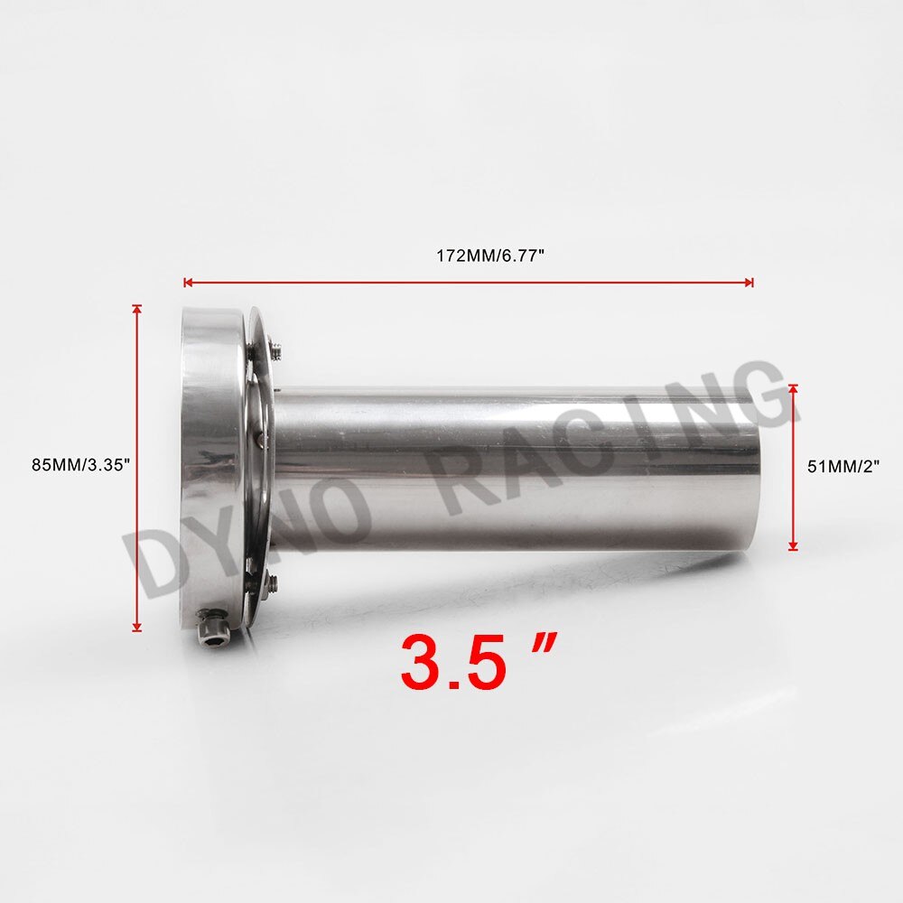 DYNO Universal Stainless Steel 3.5"4"4.5" Round Ex... – Grandado