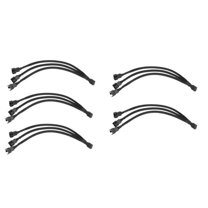 Pwm Fan Splitter 4-Pin Adapter Kabel Mouw Gevlocht... – Vicedeal