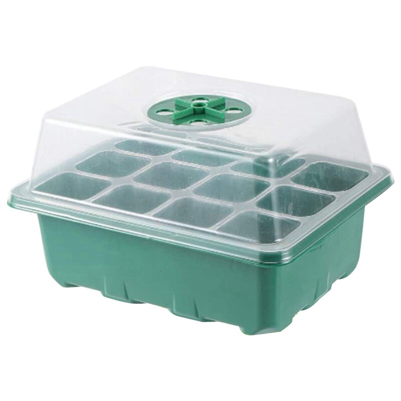 Seed Starter Trays Box Humidity Adjustable With La... – Grandado