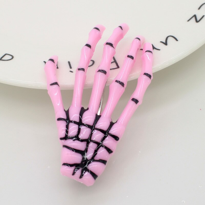 2 PCS Skull Hand Bone Hairpin Gripper Ghost Skelet... – Vicedeal