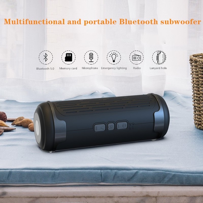 Multifunctional Subwoofer Portable Outdoor Speaker... – Vicedeal