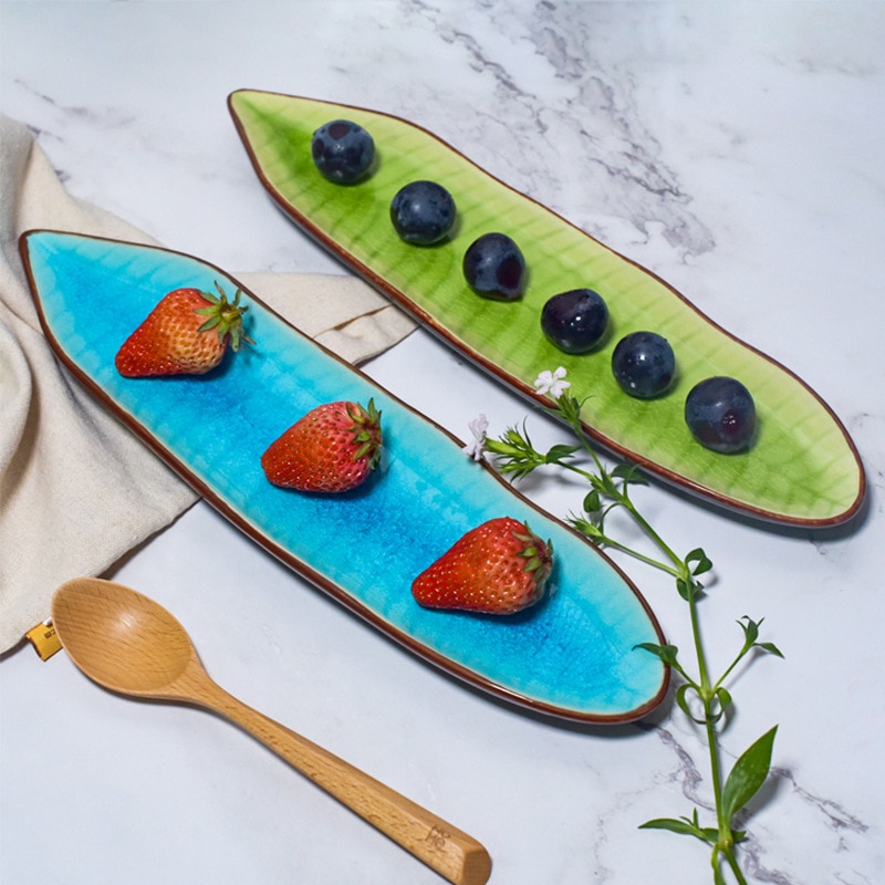Japanese-style Painted Ceramic Plate Tableware Jap... – Vicedeal