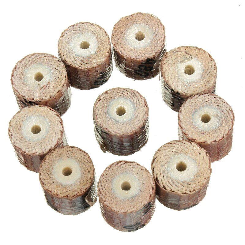 10Pcs 12mm Sandpaper Grinding Wheel Abrasive Tools... – Grandado