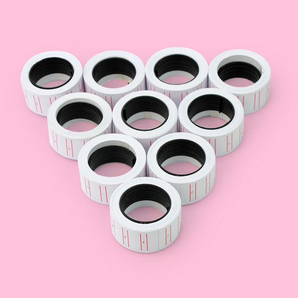 10 Rolls Price Label Labels 20 x 12mm Paper Tag Pr... – Grandado