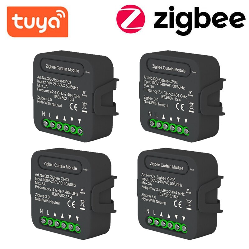 Tuya Smart Zigbee 3.0 Curtain Switch Module for Ro... – Vicedeal
