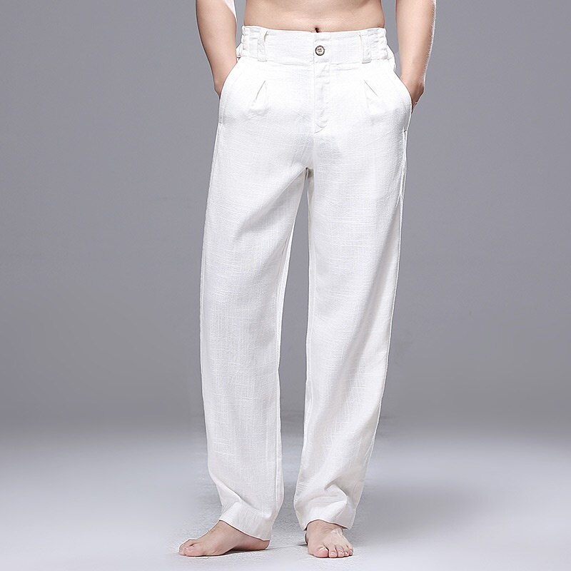 Chinese Broek Man Zomer Jogger Broek Chinese Tradi... – Vicedeal