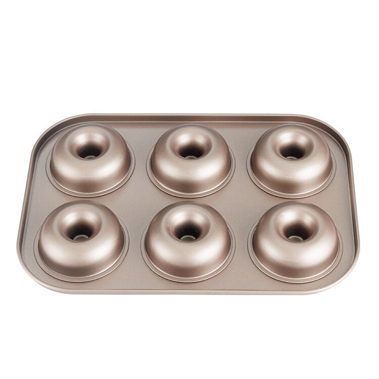 Non-stick 6 Cavity Silicon Donut Baking Pan Cake M... – Vicedeal