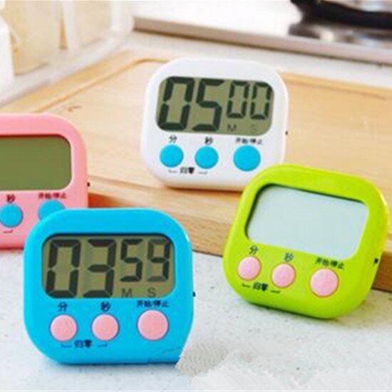 1PC Digital Kitchen Timer Big Digits Loud Alarm Ma... – Grandado
