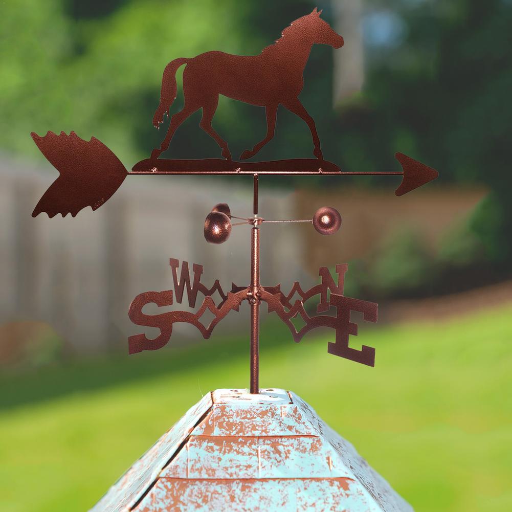 Metal Weather Vane Stainless Steel Roof Mount Wind... – Grandado