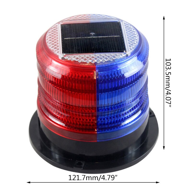 1 Pc Solar Flashing Warning Light Strobe Emergency... – Grandado