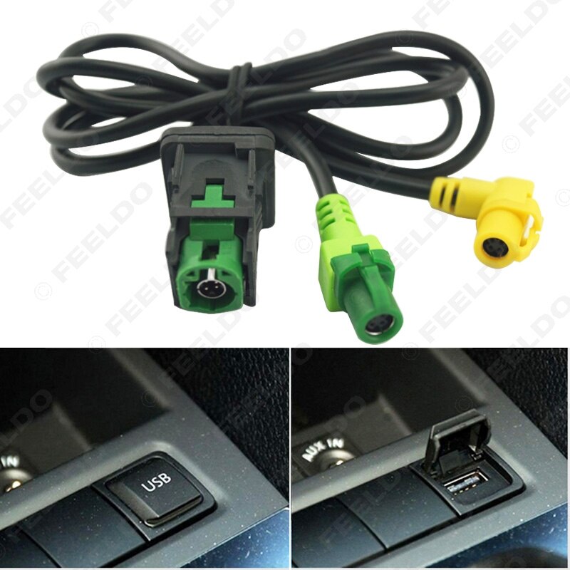 FEELDO Auto OEM RCD510 RNS315 USB Kabel Met Schake... – Grandado