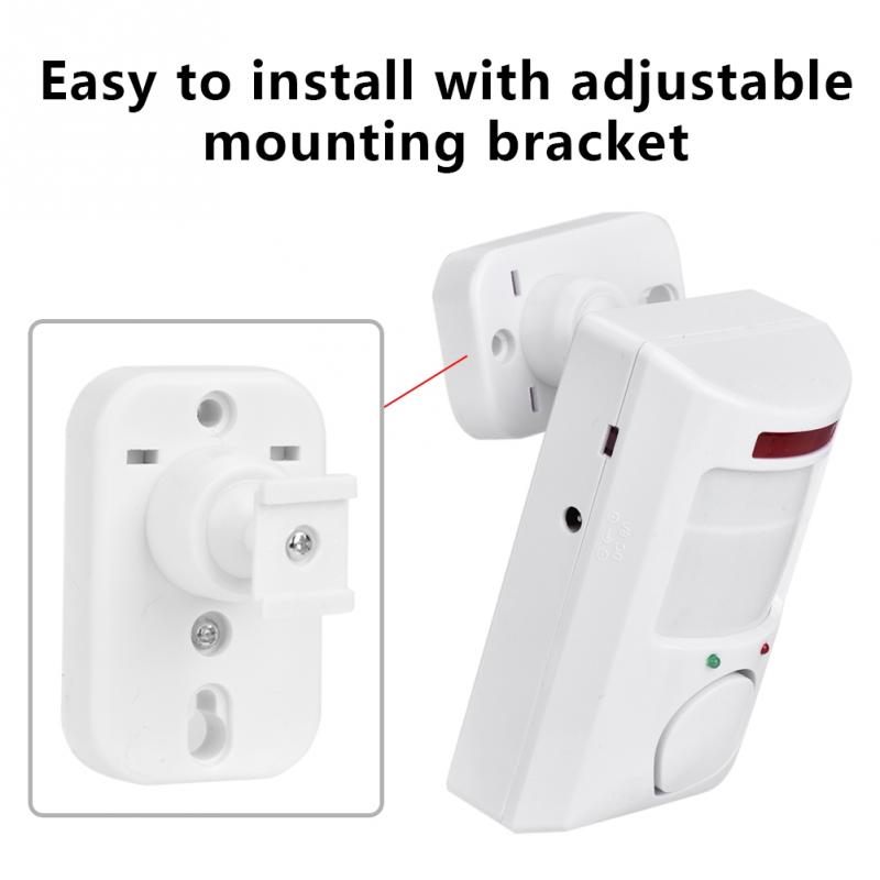 105dB Wireless Alarm System Infrared Motion Sensor... – Vicedeal
