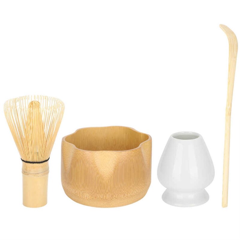 4Pcs/Set Matcha Tea Matcha Making Tool Set Bamboo ... – Grandado