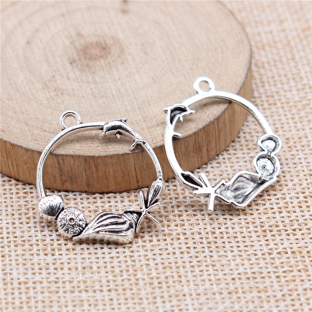 Wysiwyg 10Pcs 29X25Mm Zee Dier Shell Conch Zeester... – Grandado