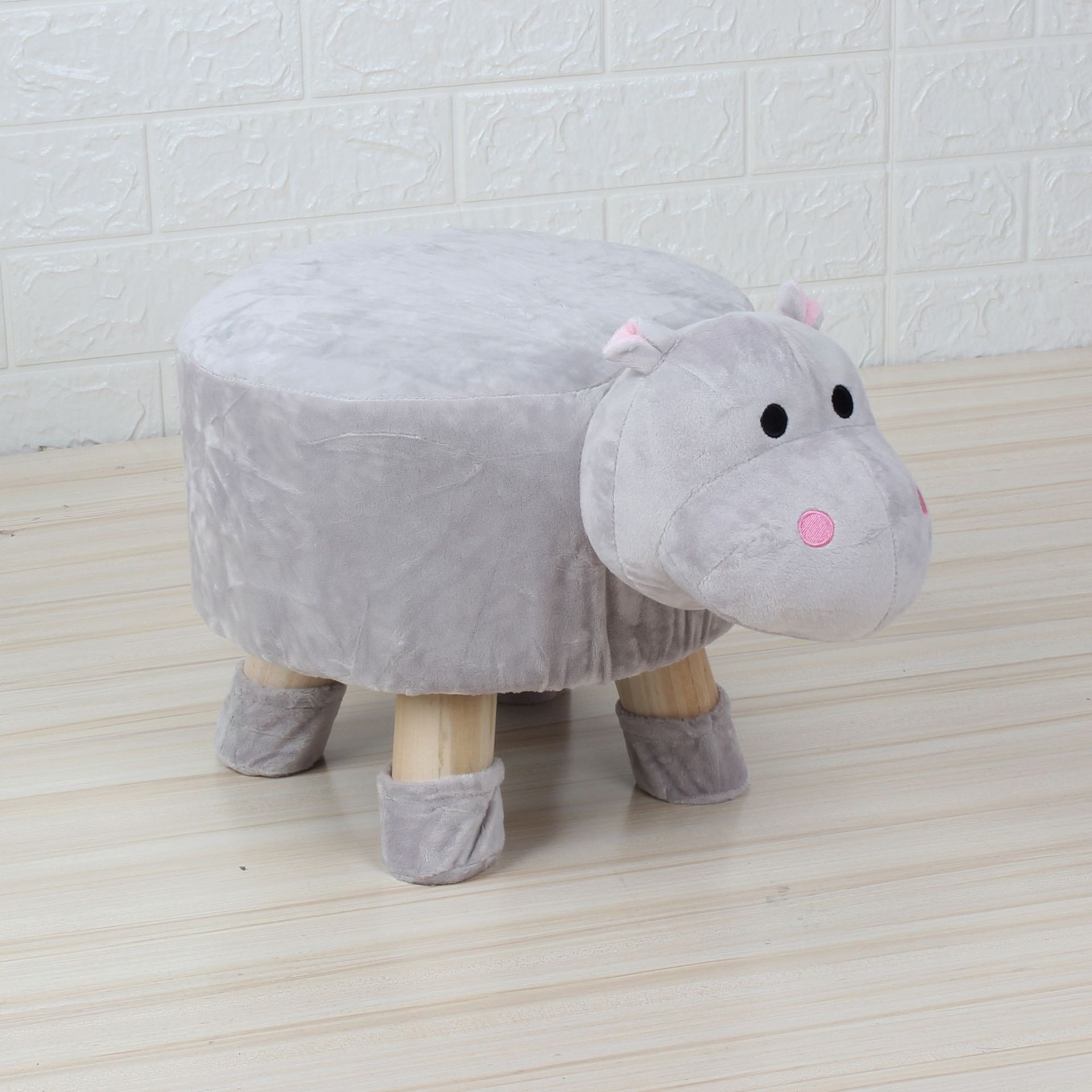 Cartoon Animal Stool Solid Wood Children's Cof... – Grandado