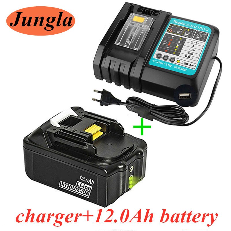 18V 12Ah Rechargeable Battery 12000mah LiIon Batte... – Grandado