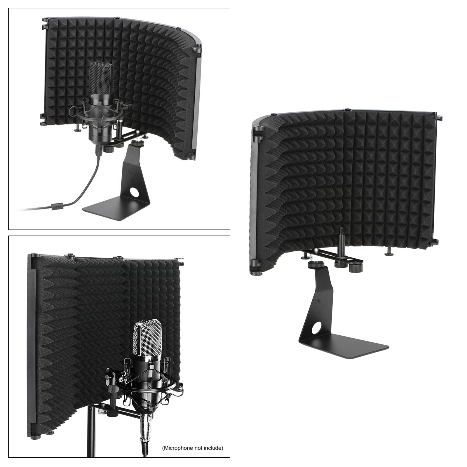 High Density Absorbent Foam Microphone Isolation S... – Grandado