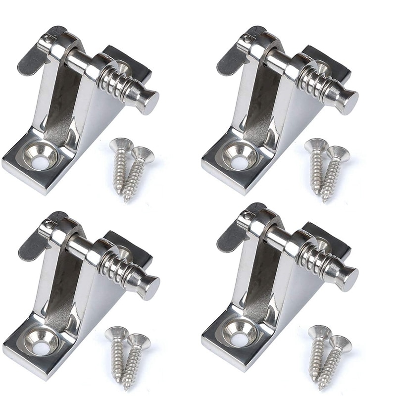 4 Pack Heavy Duty Deck Hinge with Quick Release Pi... – Grandado