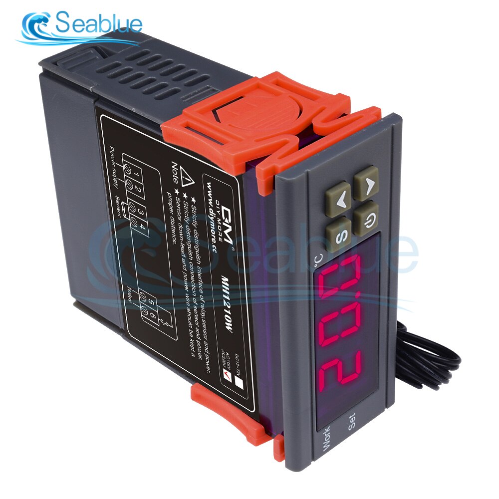 Mh1210w led digital termometer termoregulator term... – Grandado