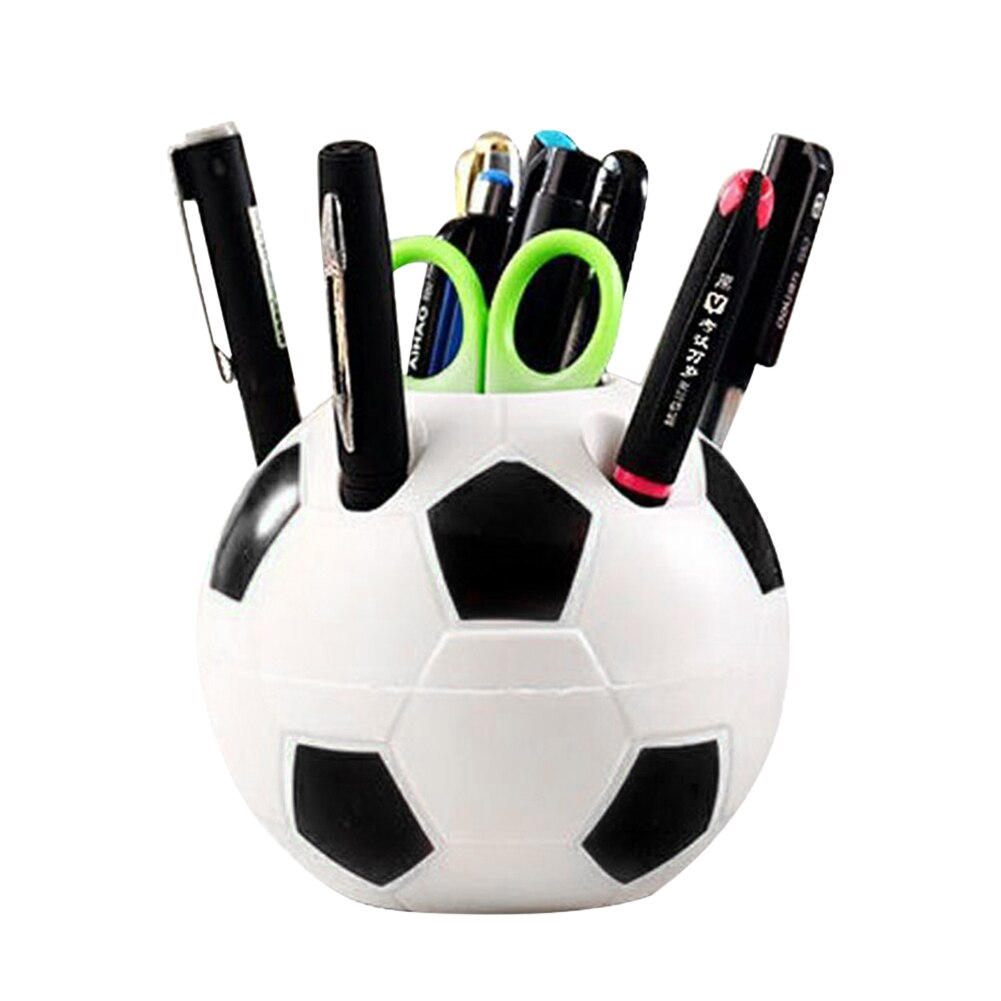 Football Shaped Pen Holder Plastic Pencil Storage ... – Grandado