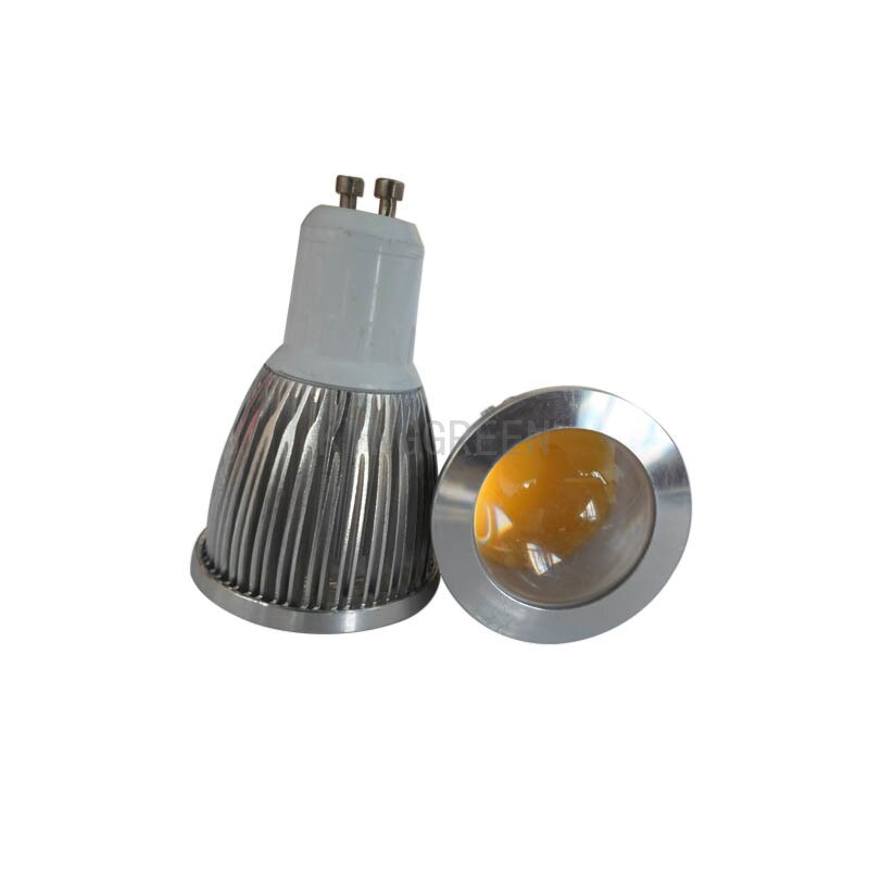 5X GU10 7W COB LED spotlight with LED lens MR16/GU... – Vicedeal