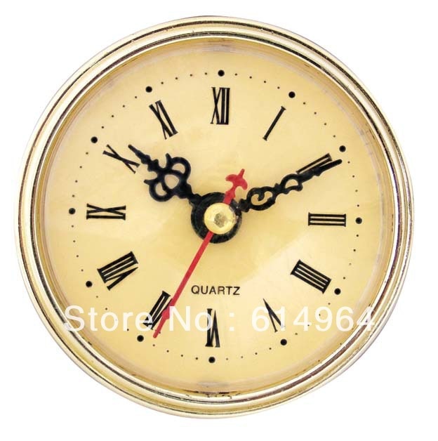 Insert clock clock head 73mm(54) clock parts gold ... – Grandado
