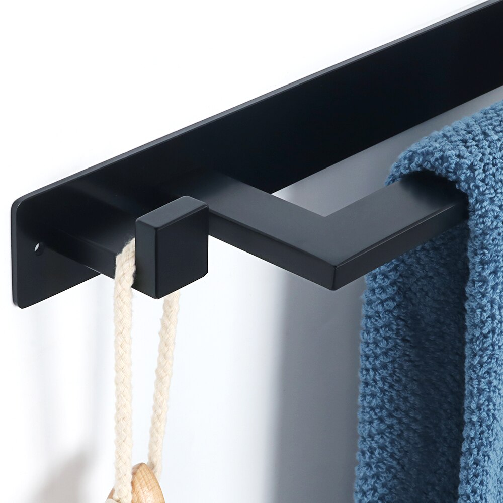 45cm Towel Holder Bathroom Towel Rack Stainless St... – Grandado
