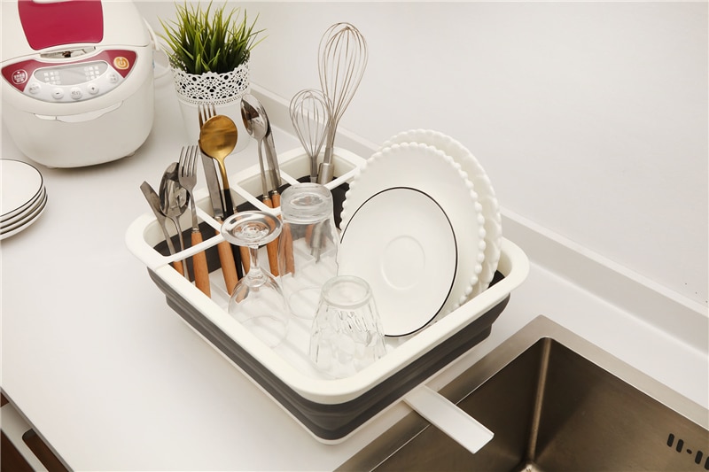 Multifunction Kitchen Plate Bowl Dish Rack Storage... – Vicedeal